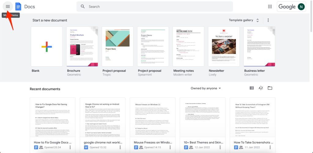 How to Fix Google Docs Not Saving Changes?