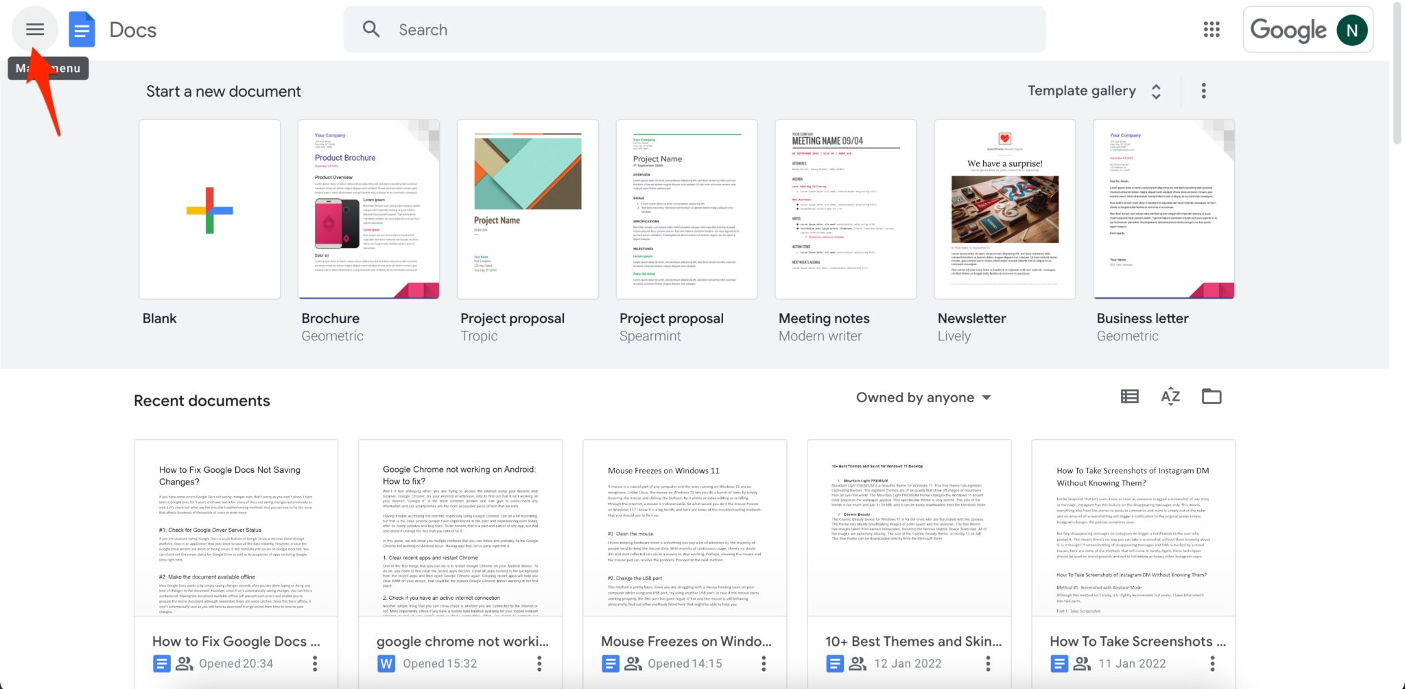 How to Fix Google Docs Not Saving Changes?