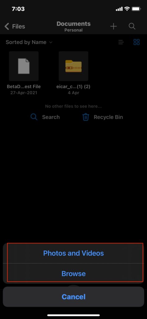 How to Transfer Files from iCloud to OneDrive on iPhone?