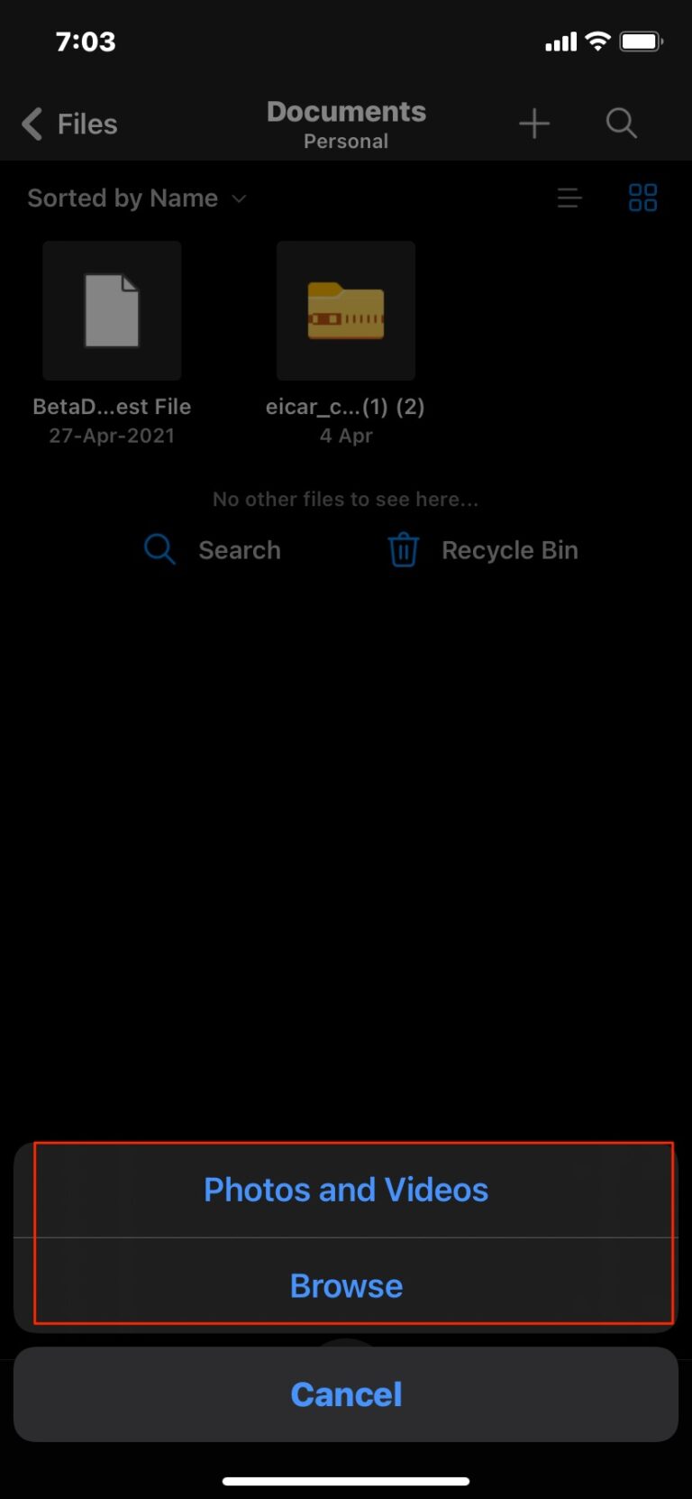 How to Transfer Files from iCloud to OneDrive on iPhone?