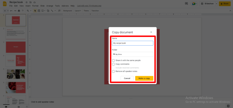 How to Create Google Slides Template?