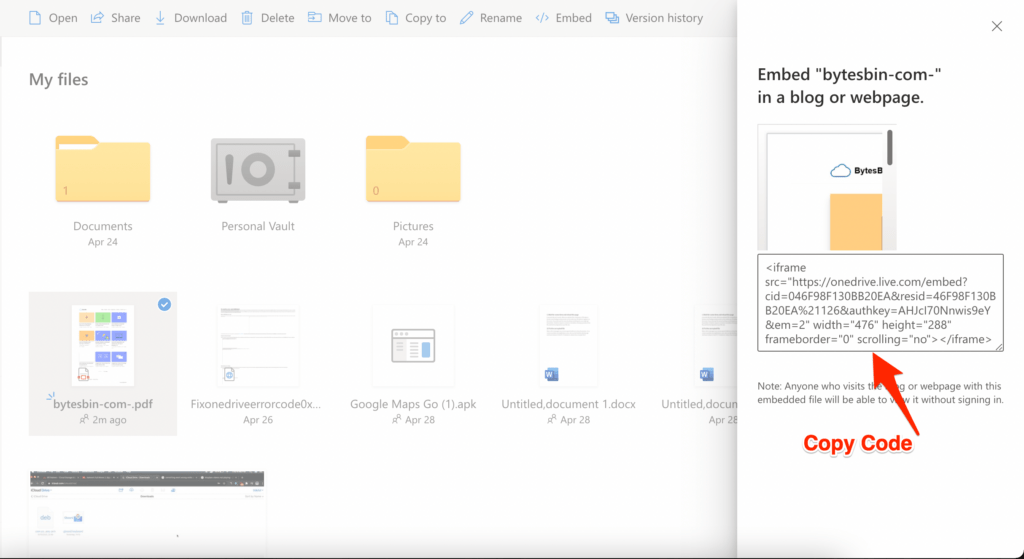 Create Direct Download Link for OneDrive Files: 2025