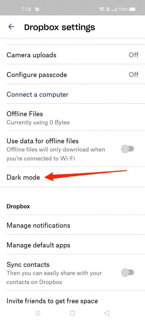 How to Enable Dark Mode on Dropbox Android? (2025)