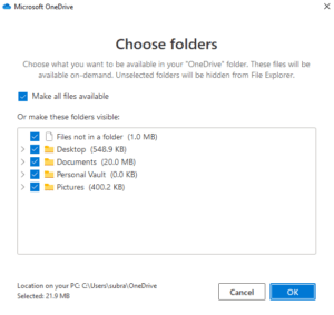 How to Unsync OneDrive from Windows PC?