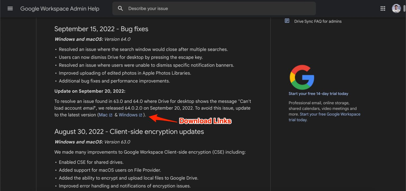 How to Update Google Drive for Desktop on PC?