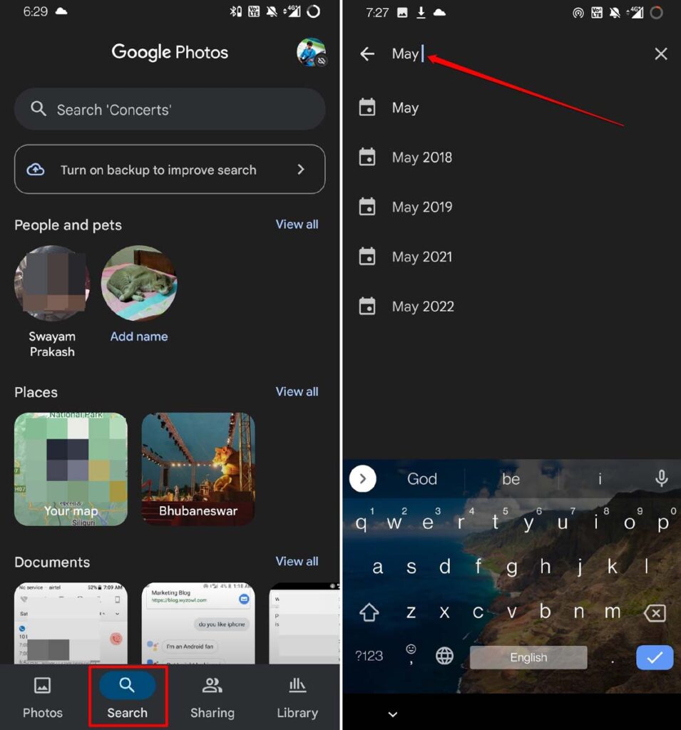 How to Find Old Photos on Google Photos?