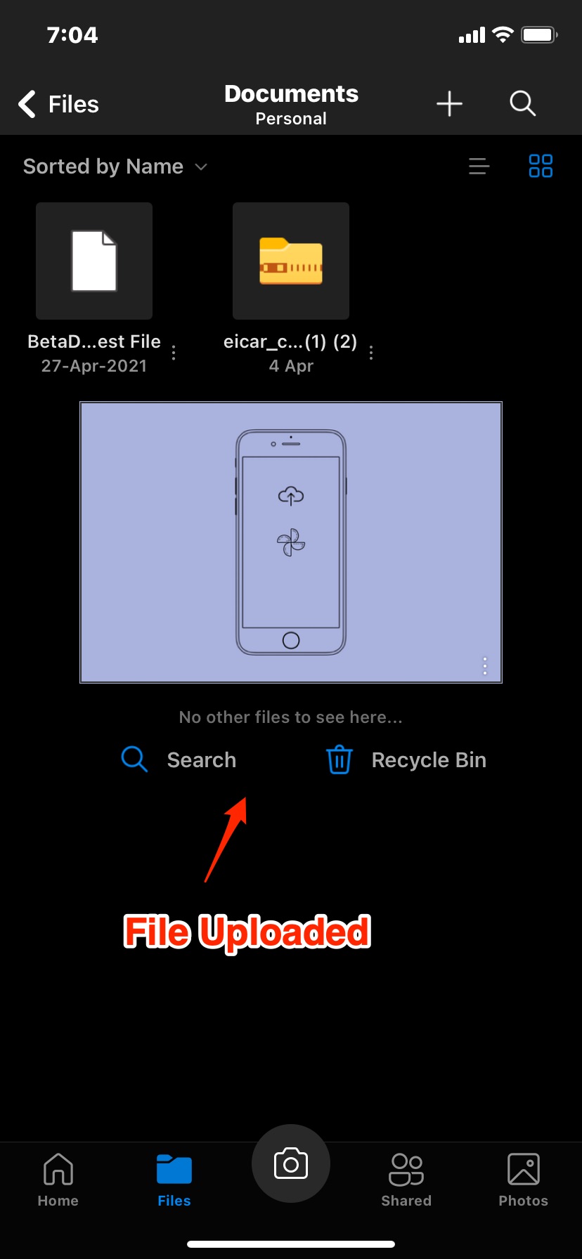How To Transfer Files From I To OneDrive On IPhone 
