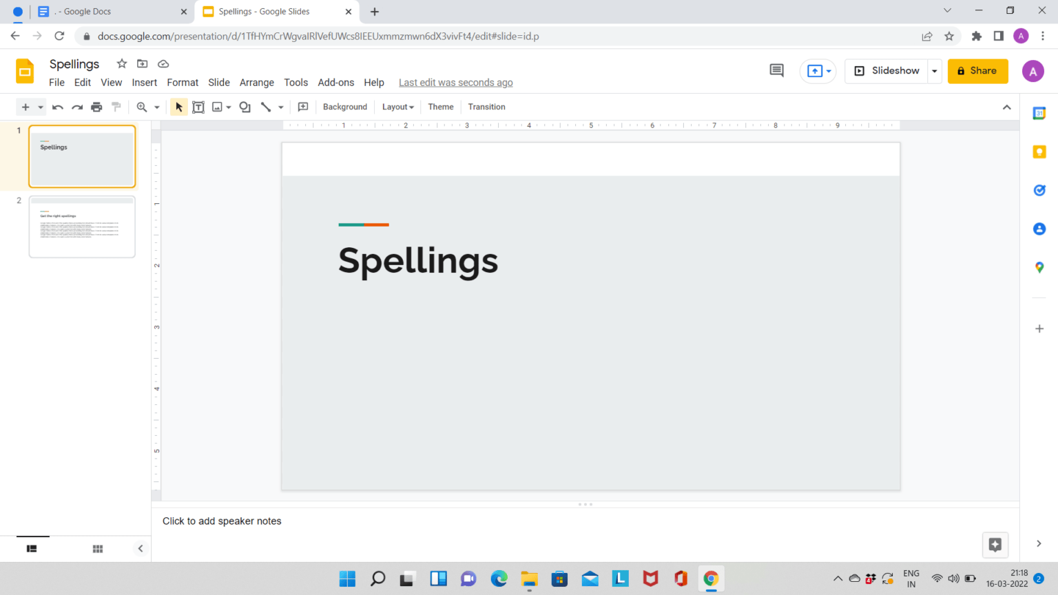 How to Use Spell Check in Google Slides?