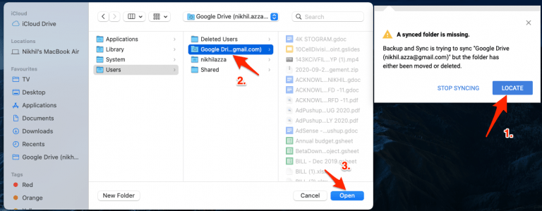How to Fix Synced Folder is Missing in Backup and Sync?