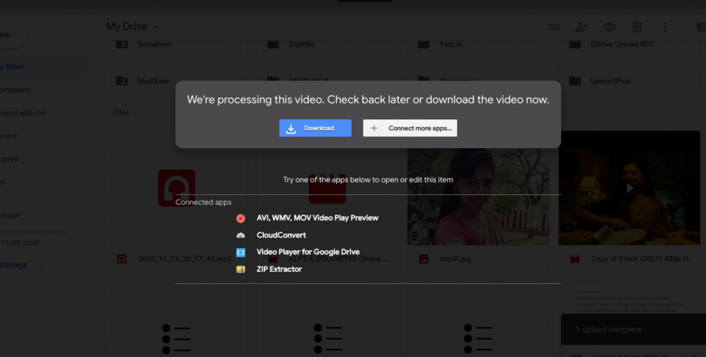 What is File Infected with Virus in Google Drive?