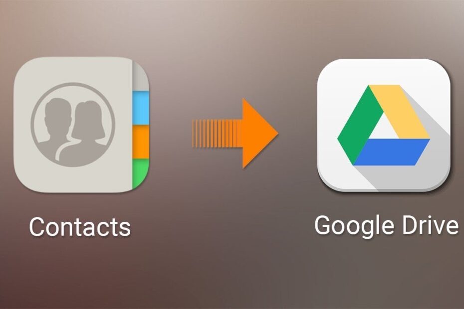 How To Backup Android Contacts To Google Drive BytesBin