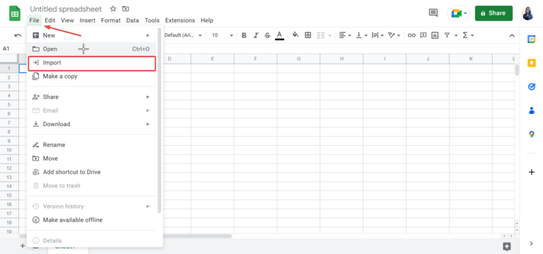 How to Convert Excel Spreadsheet to Google Sheets?