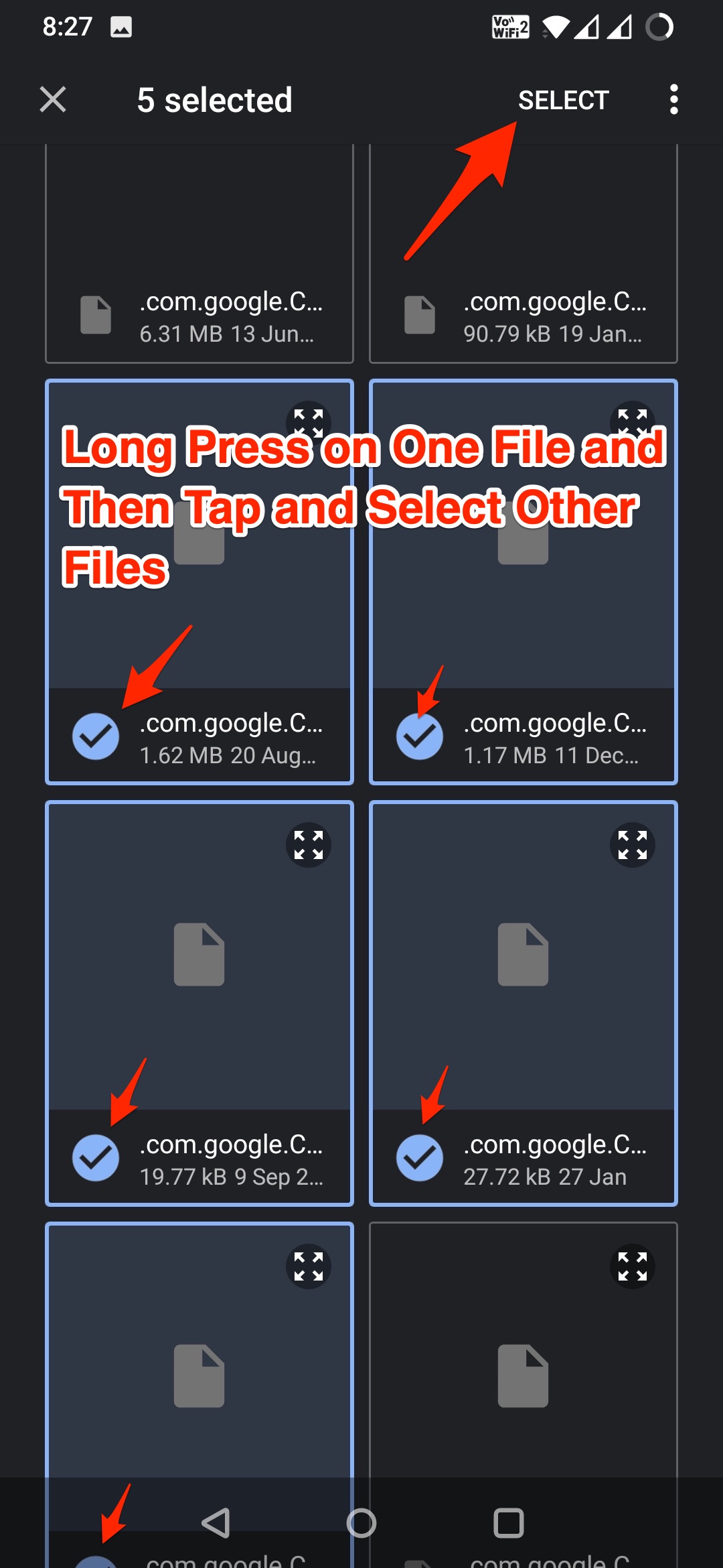 How To Upload Multiple Files To Google Drive On Android Electronicshub