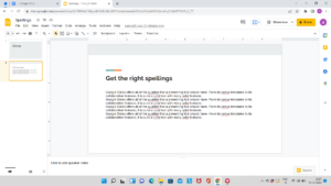 How to Use Spell Check in Google Slides?