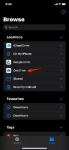 How to Transfer Files from iCloud to OneDrive on iPhone?