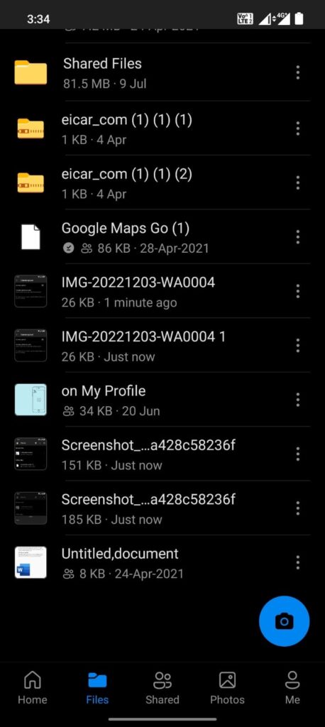 How to Backup Camera Photos to OneDrive on Android?