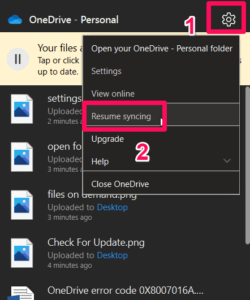 How to Fix OneDrive Error Code 0x8007016A?