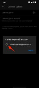How to Backup Camera Photos to OneDrive on Android?