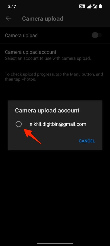 How to Backup Camera Photos to OneDrive on Android?