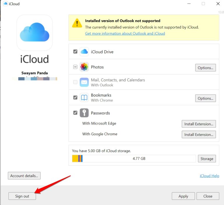 10 Ways to Fix iCloud Not Syncing on Windows 11