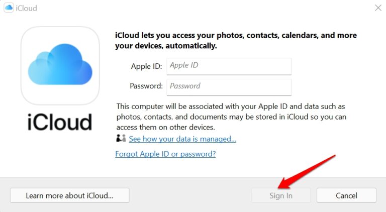 10 Ways to Fix iCloud Not Syncing on Windows 11