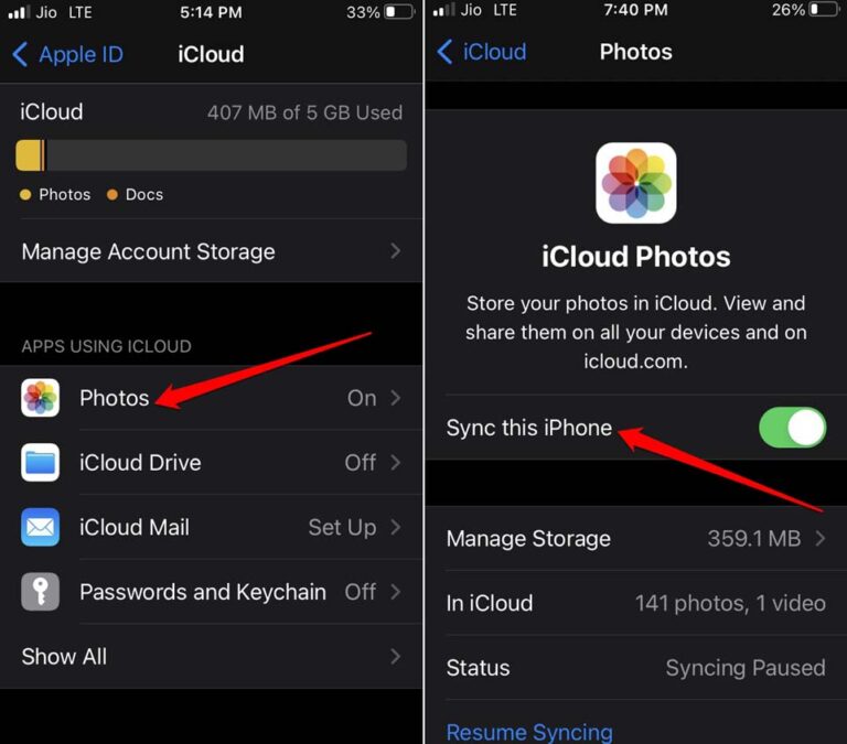 How to Fix iCloud Photos Not Syncing with Microsoft Photos?