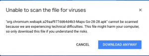 How to Fix Google Drive Unable to Scan the File for Viruses?