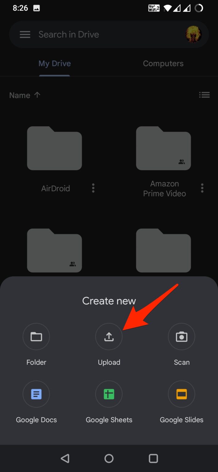 How to Upload Multiple Files to Google Drive on Android?
