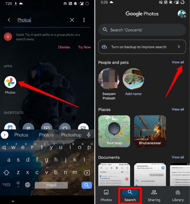 How to Find Old Photos on Google Photos?