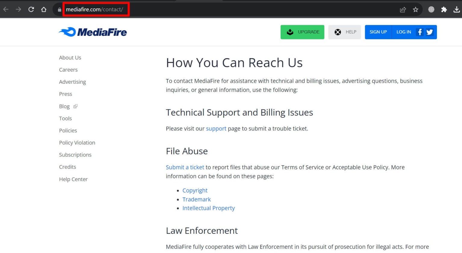 Fix 'Looks Like We Can't Go Any Further' Error on MediaFire