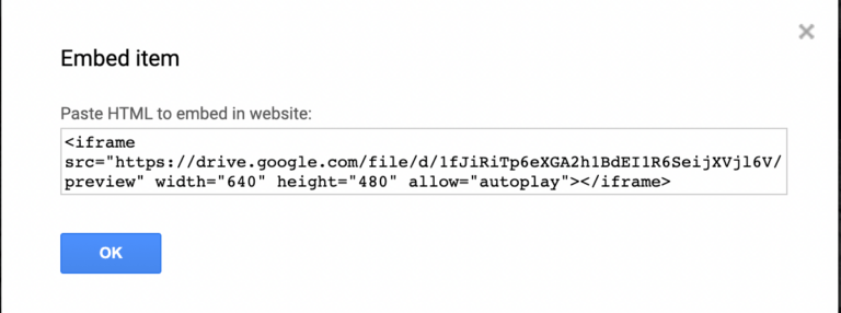How to Embed Google Drive Video in 2025?