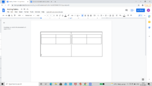 How to Add Tables Side by Side in Google Docs?